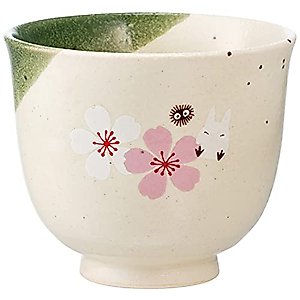 Studio Ghibli - My Neighbor Totoro - Sakura/Cherry Blossom, Skater Traditional Japanese Porcelain Dish Series - Teacup