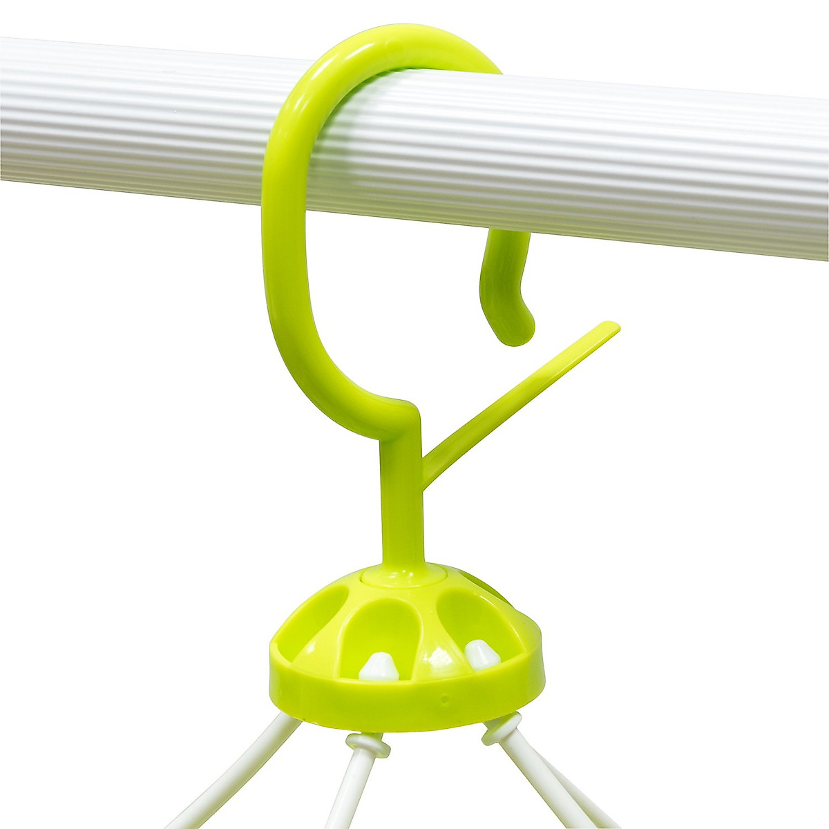 Artmoon Remark Laundry Drying Hanging Rack with 24 Clips - Strong Clothespins (15.2 X 11.6 X 13.8) | Indoor Outdoor Airer Dryer for Drying Baby Clothes, Lingerie, Underwear, Hat, Scarf, Socks, Gloves