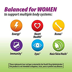 Nature's Way Alive! Garden Goodness Multivitamin for Women, High Potency B-Vitamins to Support Cellular Energy*, 1 Serving Veggies & Fruits**, 60 Tablets