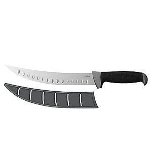 Kershaw Curved Fish Fillet Knife, 9" High Performance Stainless Steel Blade, Glass-Filled Nylon Handle, Includes Protective Blade Sheath, Ideal for Freshwater and Saltwater Fish
