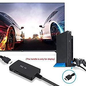 Senzhilin Adapter PS2 To HDMI-compatible Portable Provide Advanced Signal Processing Restore The Original Game Screen