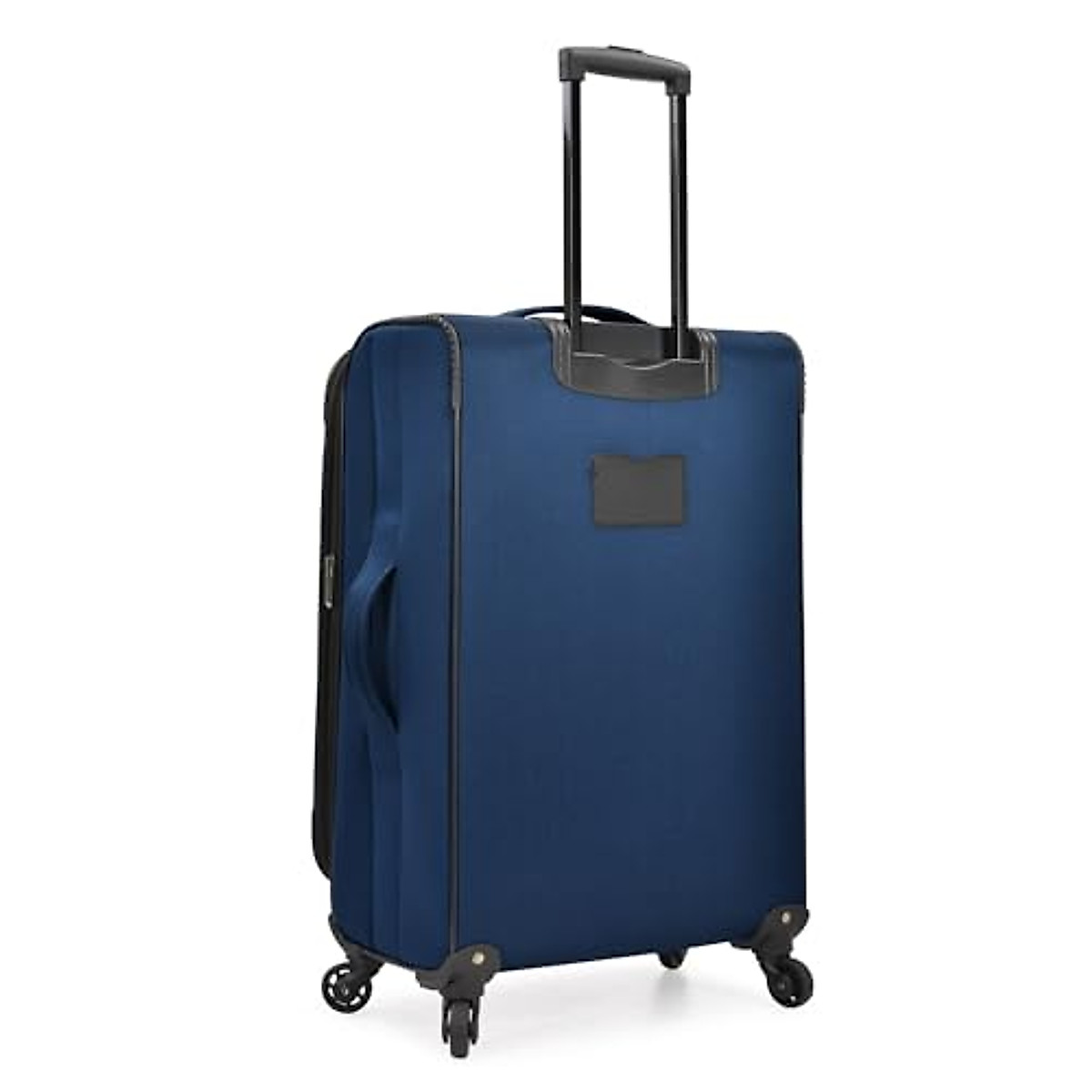 U.S. Traveler Aviron Bay Expandable Softside Spinner Wheels, Navy, 3 Piece Luggage