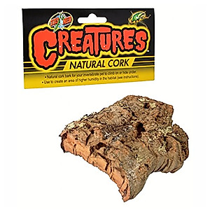 Zoo Med Creatures Natural Cork 1 Count - Pack of 4