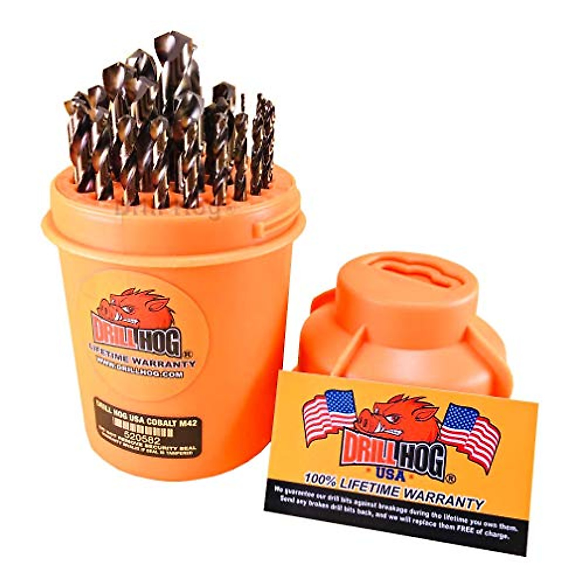 Drill Hog 29 Pc Super Premium Cobalt M42+ Drill Bit Set