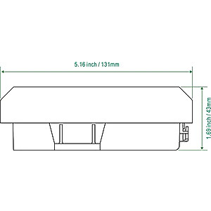 WatchfulEyE WTH-SG/RJ45-KE Outdoor Water-Proof Gigabit Ethernet Surge Protector with Full GDT & TVS Protection