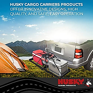 Husky 81148 Extra Wide Steel Cargo Carrier - 500 lb. Capacity