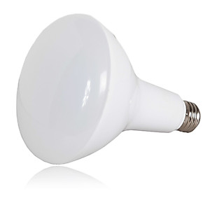 Maxxima BR40 LED Light Bulbs - 3000K Warm White Flood Light, 1100 Lumens, 12 Watt or 75 Watt Equivalent Dimmable Bulbs, Energy Star Rated, Perfect for Kitchen, Bedroom, and Living Room Use - 4 Pack