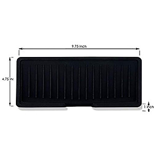 Sponge Holder for Kitchen Sink, Organizer Mat for Soap Dispenser, Brush, Scrubber, Sponges - Drainer Silicone Tray for Kitchen or Bathroom accessories