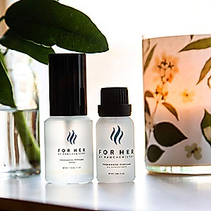 RawChemistry Pheromone Perfume Gift Set, for Her [Attract Men] - Elegance, Extra Strength Human Pheromone Formula 1 Fl. Oz