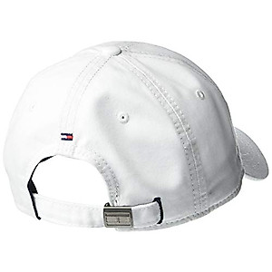 Tommy Hilfiger Men's Ira Baseball Cap Classic White