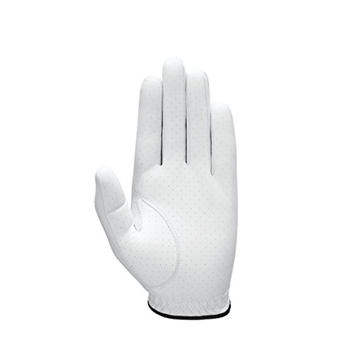 Callaway Men's Opti Flex Golf Glove, White, Medium, Worn on Left Hand