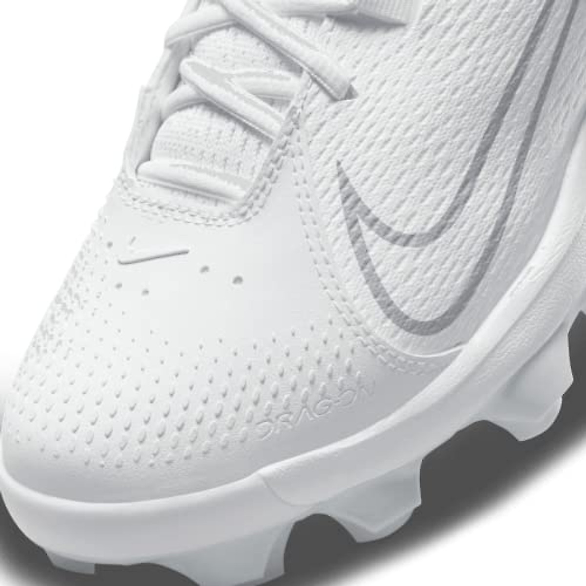 Nike Women's Hyperdiamond 4 Pro Molded Softball Cleats White | Gray Size 8.5 Medium