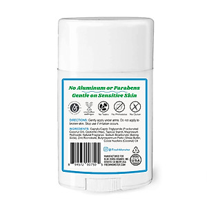 Fresh Monster Natural Deodorant for Kids and Teens I Aluminum-Free, Paraben-Free and Hypoallergenic I Dermatologist Tested I 24-Hour Protection I Beach Breeze Scent I 1.76 oz I 1 Count