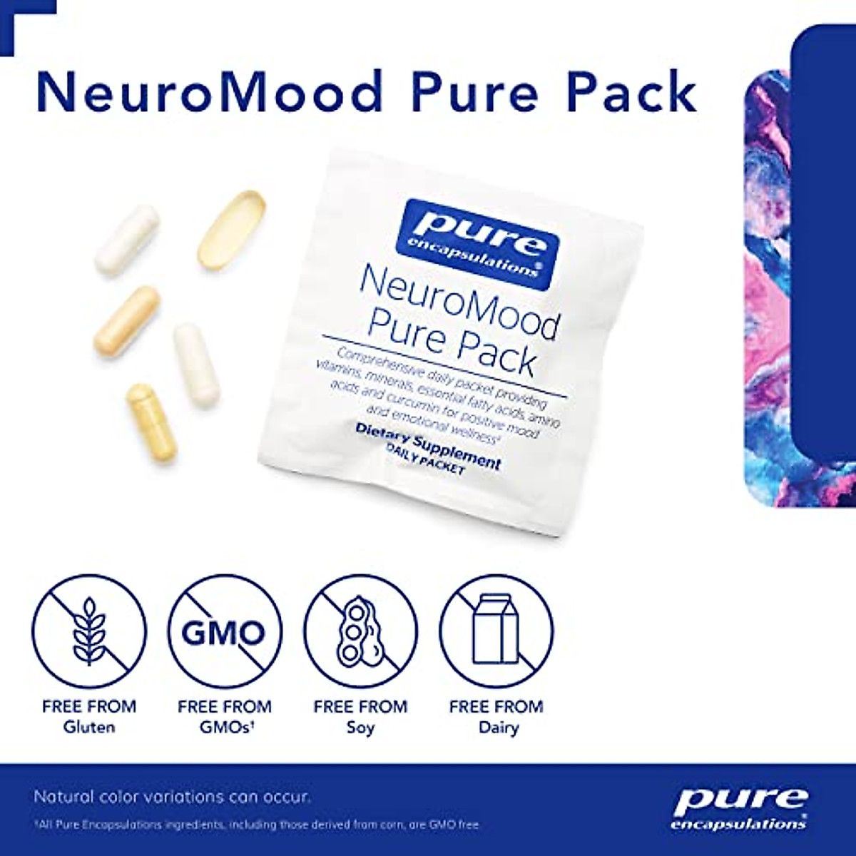 Pure Encapsulations - NeuroMood Pure Pack - Comprehensive Dietary Supplement for Healthy Neurotransmitter Function* - 30 Packets