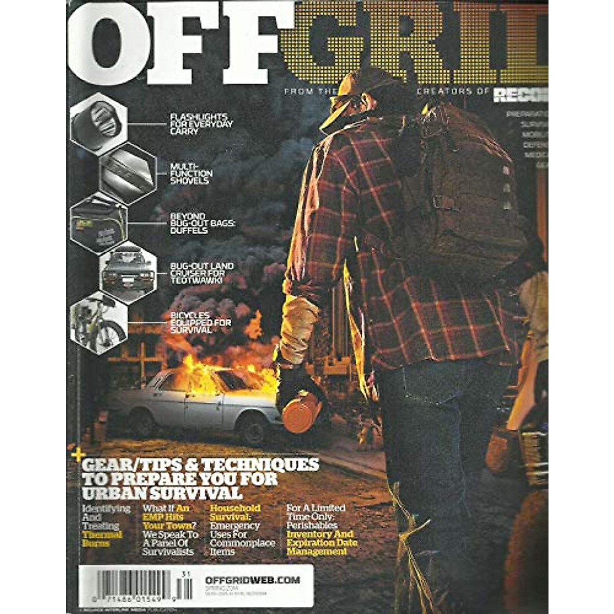 RECOIL OFF GRID MAGAZINE, BEYOND BUG-OUT BAGS DUFFELS SPRING, 2014