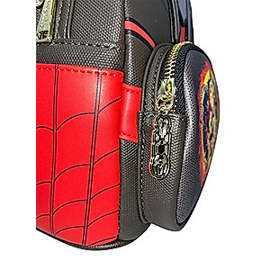 Loungefly Spiderman No Way Home Marvel Comics Cosplay Womens Double Strap Shoulder Bag Purse