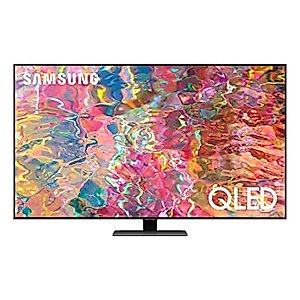 SAMSUNG 50-Inch Class QLED Q80B Series - 4K UHD Direct Full Array Quantum HDR 8X Smart TV with Alexa Built-in (QN50Q80BAFXZA, 2022 Model)