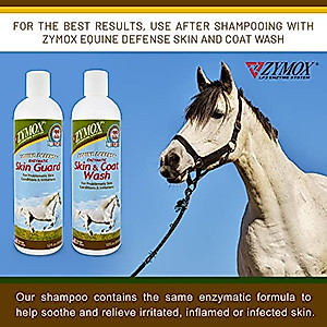 Pet King Brands ZYMOX Equine Defense Skin Guard Horse Conditioner, 12oz