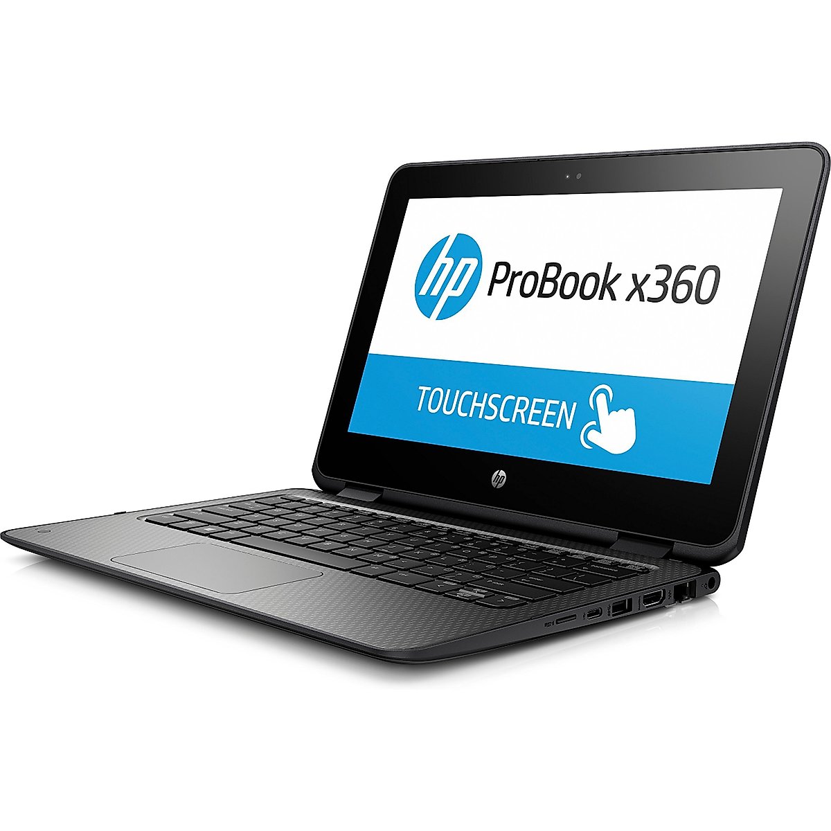 HP ProBook x360 11.6in G1 EE Notebook, LED HD Touchscreen, Intel Celeron N3350 Dual-Core 1.1GHz, 4GB DDR3, 64GB SSD eMMC, 802.11ac, Bluetooth 4.2, Win10Pro - 64Bit (Renewed)