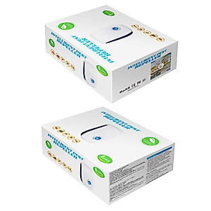 Ten KiKi Ultrasonic Pest Repeller Plug-in Ultrasonic Repellent for Mice, Mouse, Mosquito, Insect, Spider, Bug, Ant, Cockroach, Rodents & Rats Indoor Use Repeller 6 Packs, White