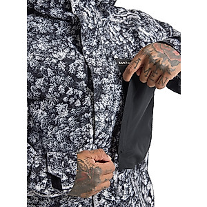 Burton Men's Standard Veridry 2L Rain Jacket, Aerial Pines/True Black, Large