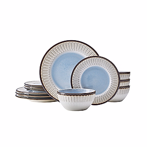 Pfaltzgraff Clara 12 Piece Dinnerware Set, Service for 4
