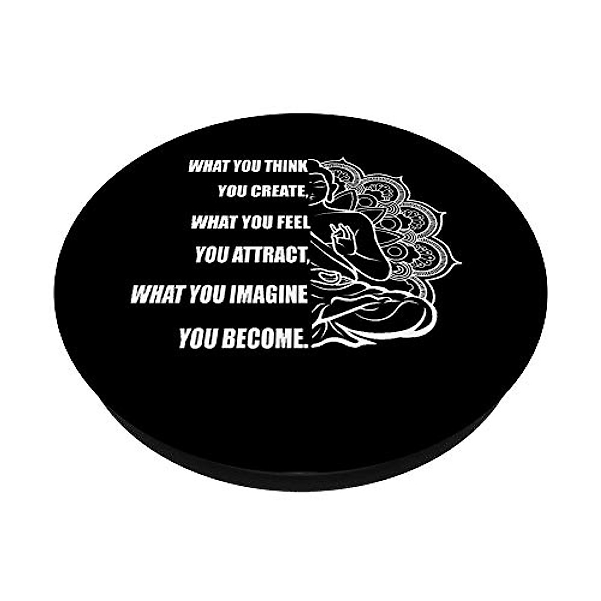 Buddha Meditation Shirt Law Of Attraction PopSockets Swappable PopGrip