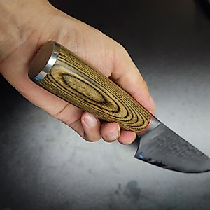 Kitory Meat Cleaver Heavy Duty Axes Shape Super heavy and thick Bone Breaker Professional Butcher’s Knife Traditional Forged Cleaver Kitchen Knife for Slicing Meat/Cutting Bone -K1