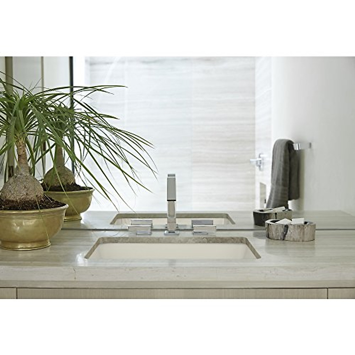 Kohler K-14661-4-CP Loure Bathroom Sink Faucet, One Size, Polished Chrome