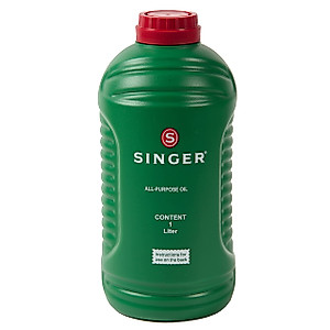 SINGER Industrial Sewing Machine Oil - 1 Liter (33.8 Oz.) All Purpose Oil