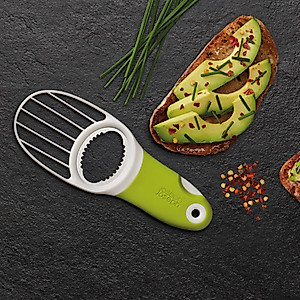 Joseph Joseph GoAvocado 3-in-1 Avocado Slicer,Green
