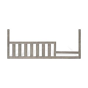 Child Craft Kieran Guard Rail Toddler Bed Conversion Kit, Crescent Gray