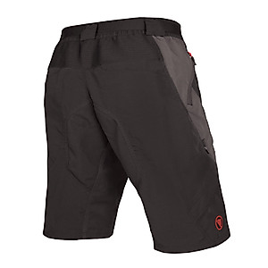 Endura Mens Hummvee Mountain Bike Baggy Cycling Short with Liner Grey 2022, Large