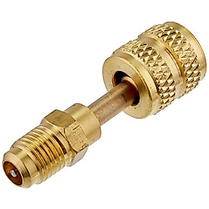 Senville R410A Adapter 5/16" SAE Female to 1/4" SAE Male Vacuum Service Port for Mini Split Air Conditioners