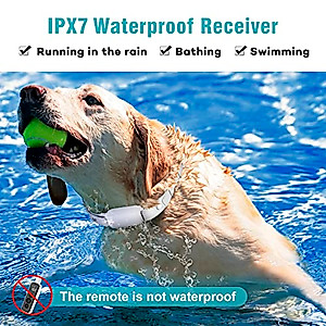 Bousnic Dog Shock Collar for 2 Dogs - (8-120lbs) Waterproof Rechargeable Electric Dog Training Collar with Remote for Small Medium Large Dogs with Beep Vibration Safe Shock Modes(Grey)