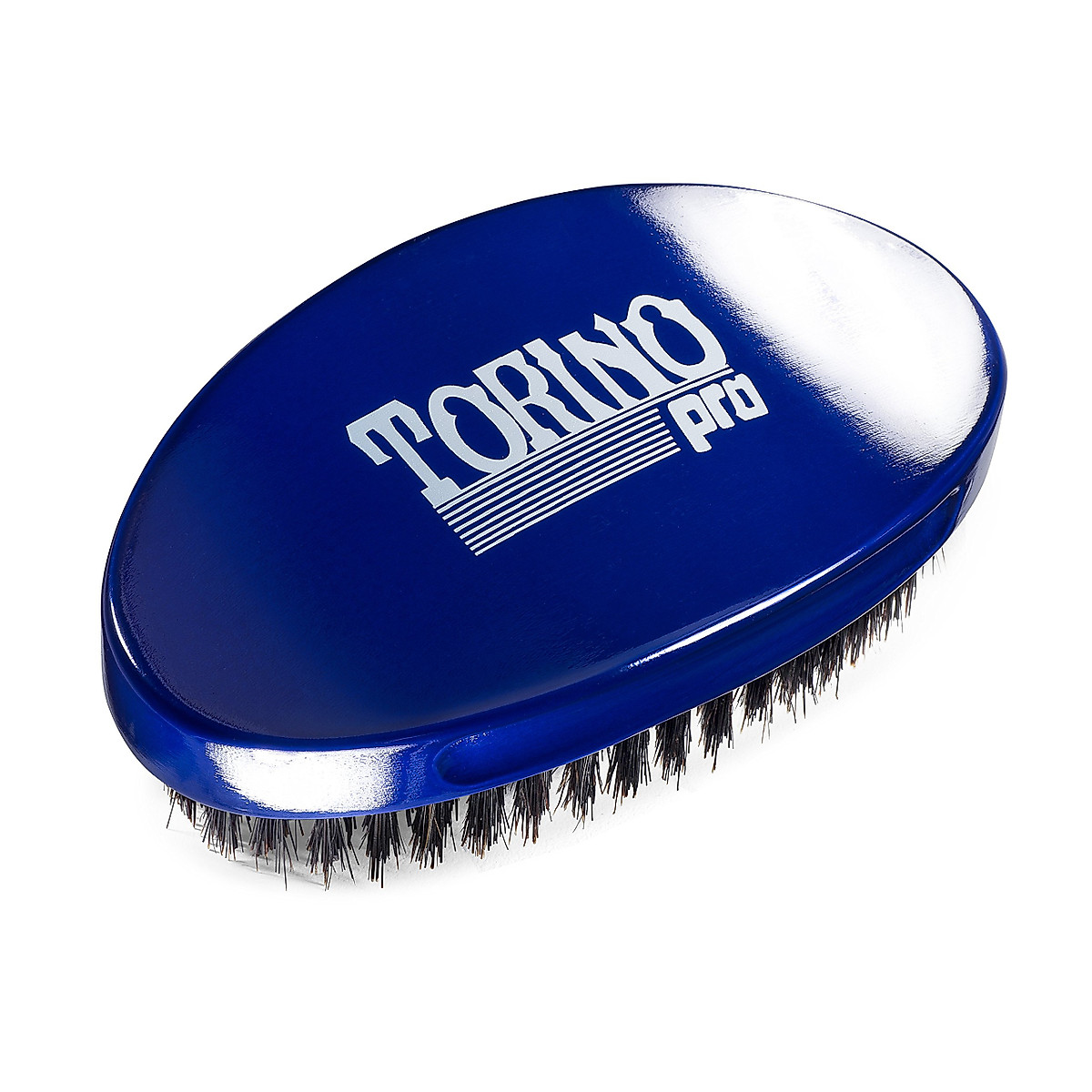 Torino Pro Wave Brush #680 By Brush King - Medium Curve 360 Waves Palm Brush