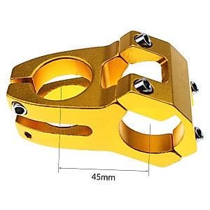 BESPORTBLE Bike Handlebar Stem Bike Stem Short Handlebar Stem Fixed Bike Bar Stem