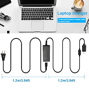 Laptop Charger for Asus Vivobook e200 e202 e202s e202sa e205sa e200h e200ha f205ta eeebook x205 x205t x205ta chromebook c201 c201pc c201pa 201pa 33w 19v 1.75a