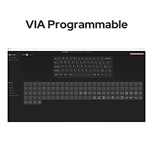 EPOMAKER Mini Cat 64 60% Hot Swappable Acrylic RGB Wired Mechanical Gaming Keyboard, VIA Programmable with Dye Sublimation PBT Keycaps for Mac/Win/Gamers(MIA Keycaps, Epomaker Flamingo Switch)