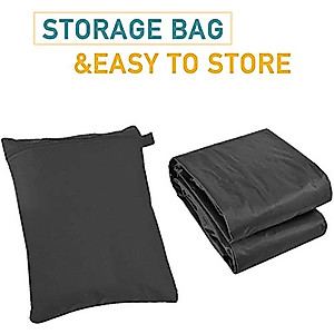 Patio Furniture Covers Sectional Waterproof Outdoor Furniture Set Covers Large Waterproof Heavy Duty 126" L x 64" W x 29" H