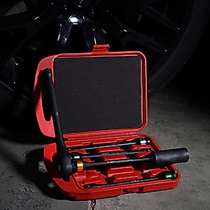 ABN 1/2in Drive 8in Long Color-Coded Torque Limiting Socket Extension Bar 5pc Tool Kit 65-140 ft/lb Set