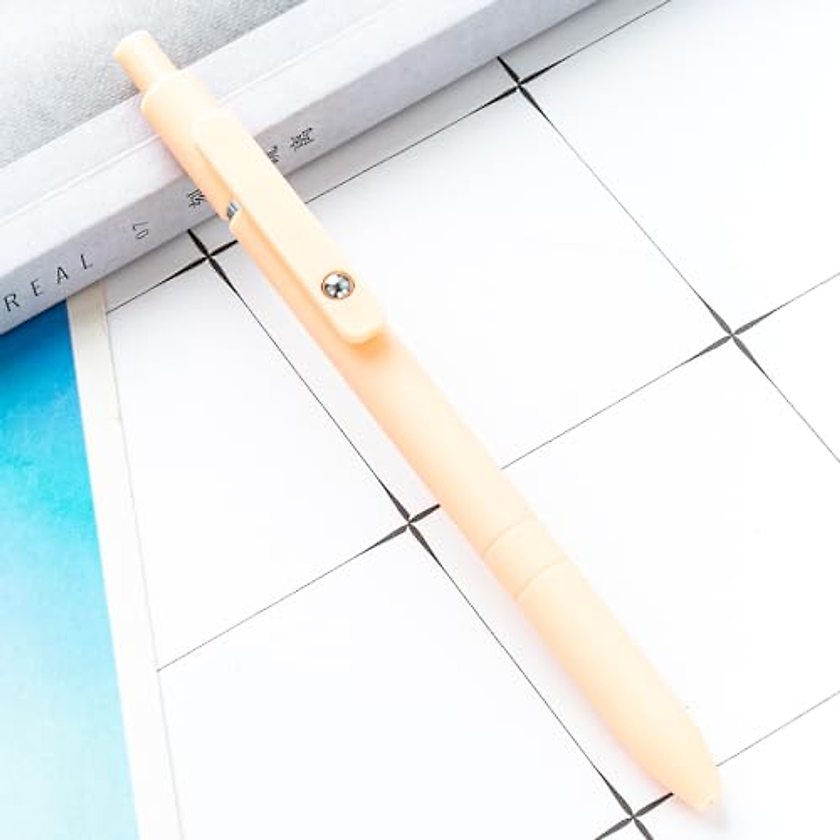 PASISIBICK 12 Pieces Rose Gold Gel Pens Crystal Heart Diamond Ballpoint Pen for Journaling Black Ink Pen Gift for Wedding Office Desk Home Supplies(12 Rose Gold)