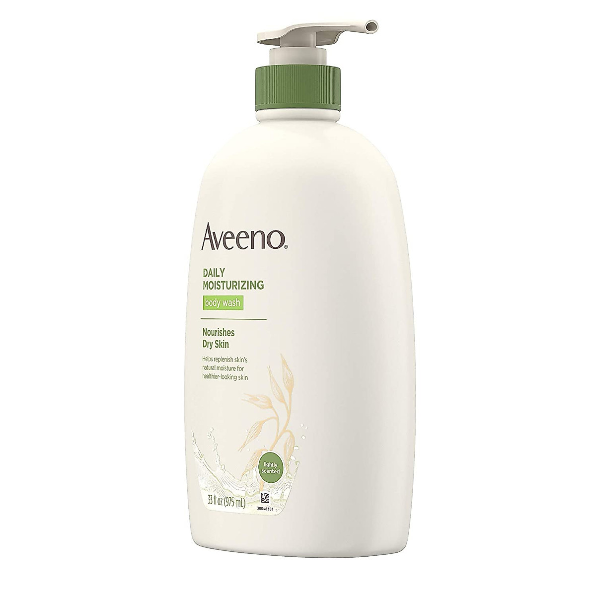 Aveeno Active Naturals Body Wash - Daily Moisturizing - Net Wt. 33 FL OZ (975 mL) Per Bottle - Pack of 2 Bottles