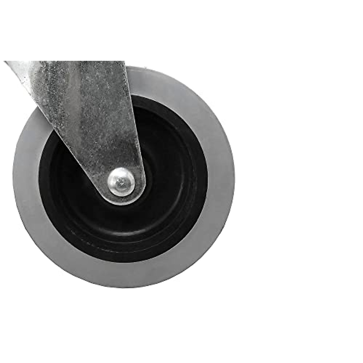 Shepherd Hardware 9807 3-Inch Swivel Stem Caster, Rubber Wheel, 7/16-Inch Stem Diameter, 175-lb Load Capacity