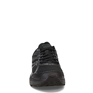 Saucony Women's Cohesion 14 Running Shoe, Black/Black, 9