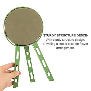 VILLCASE Flower Base Flowers Blocks Floral Arrangement Supplies Floral Accessory Party Flower Arrangement Tool Diy Floral Stand Useful Flower Mud Small Flower Arrangements Plastic