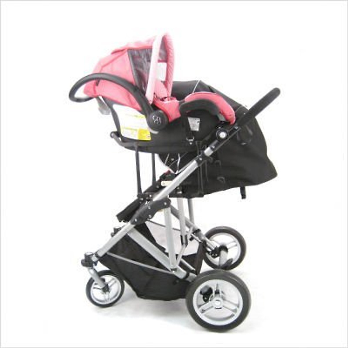 StrollAir Universal Car Seat Adapter High for My Duo Stroller, Black