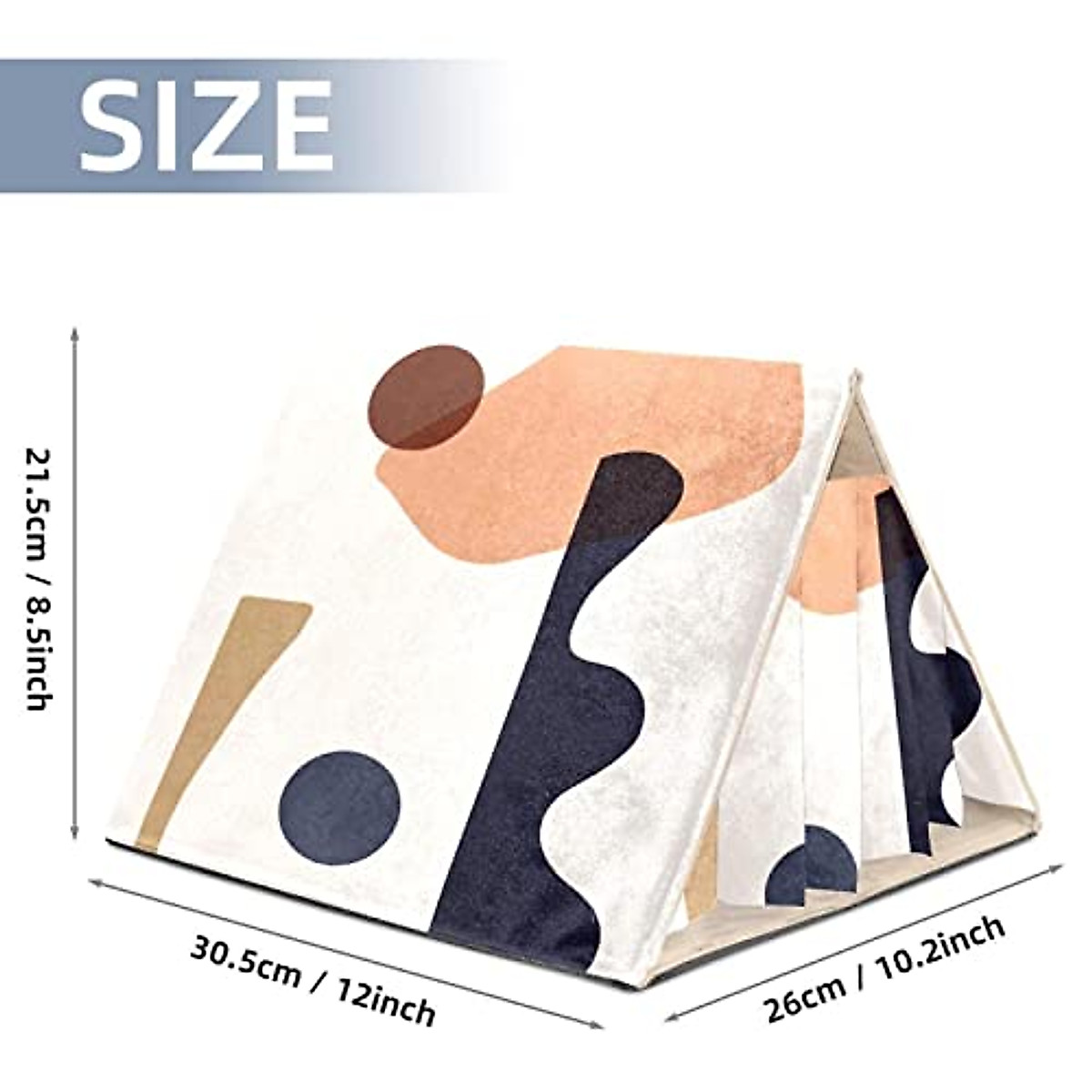 Y-DSIWX Guinea Pig House Bed, Rabbit Large Hideout, Small Animals Nest Hamster Cage Habitats Color