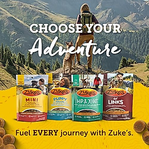 Zuke’s Mini Naturals Soft And Chewy Dog Treats For Training Pouch, Natural Treat Bites With Rabbit Recipe - 16.0 OZ Bag