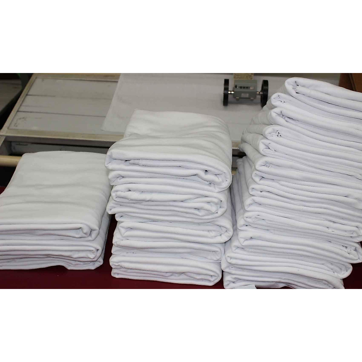 Cotton Gauze (100% Cotton) 48/50" Wide Fabric for Skirts & Dresses, White (10 Yards)